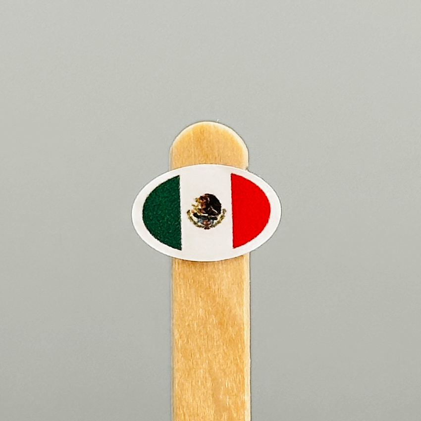 Flag of Mexico Sticker | Mighty Tags